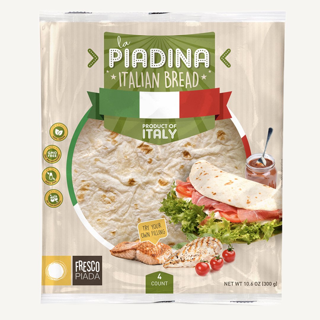 Piadina Traditional: A Delicious Multi-purpose Delight – Fresco Piada USA