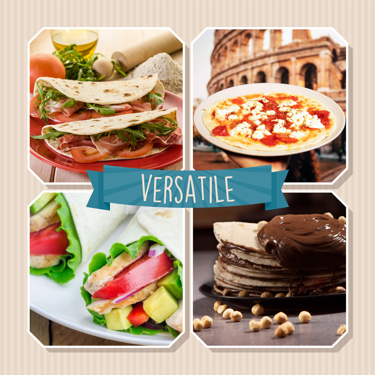 Italian Piadina Bread | Piada Romagnola | Fresco Piada USA